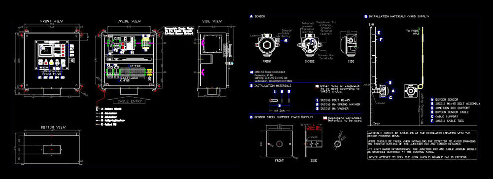 Gas Detection System – SELMA – Ship Electric Marine Control