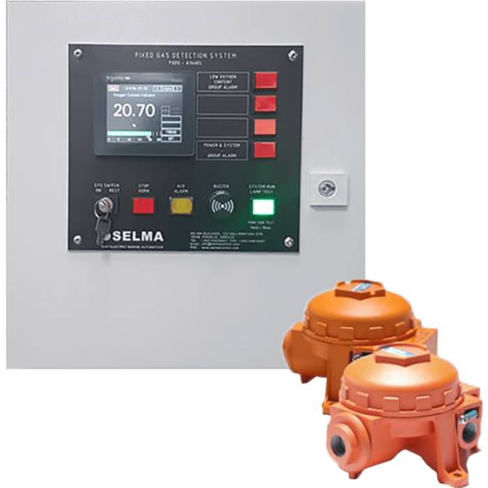 Gas Detection System – SELMA – Ship Electric Marine Control