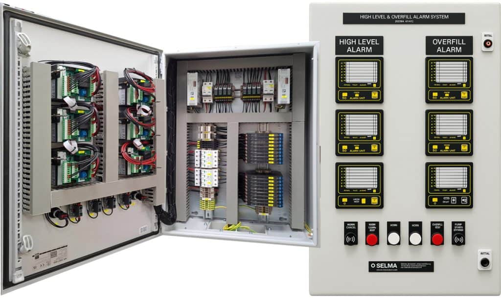 Bunker Tanks High Level Alarm CCR – SELMA – Ship Electric Marine Control